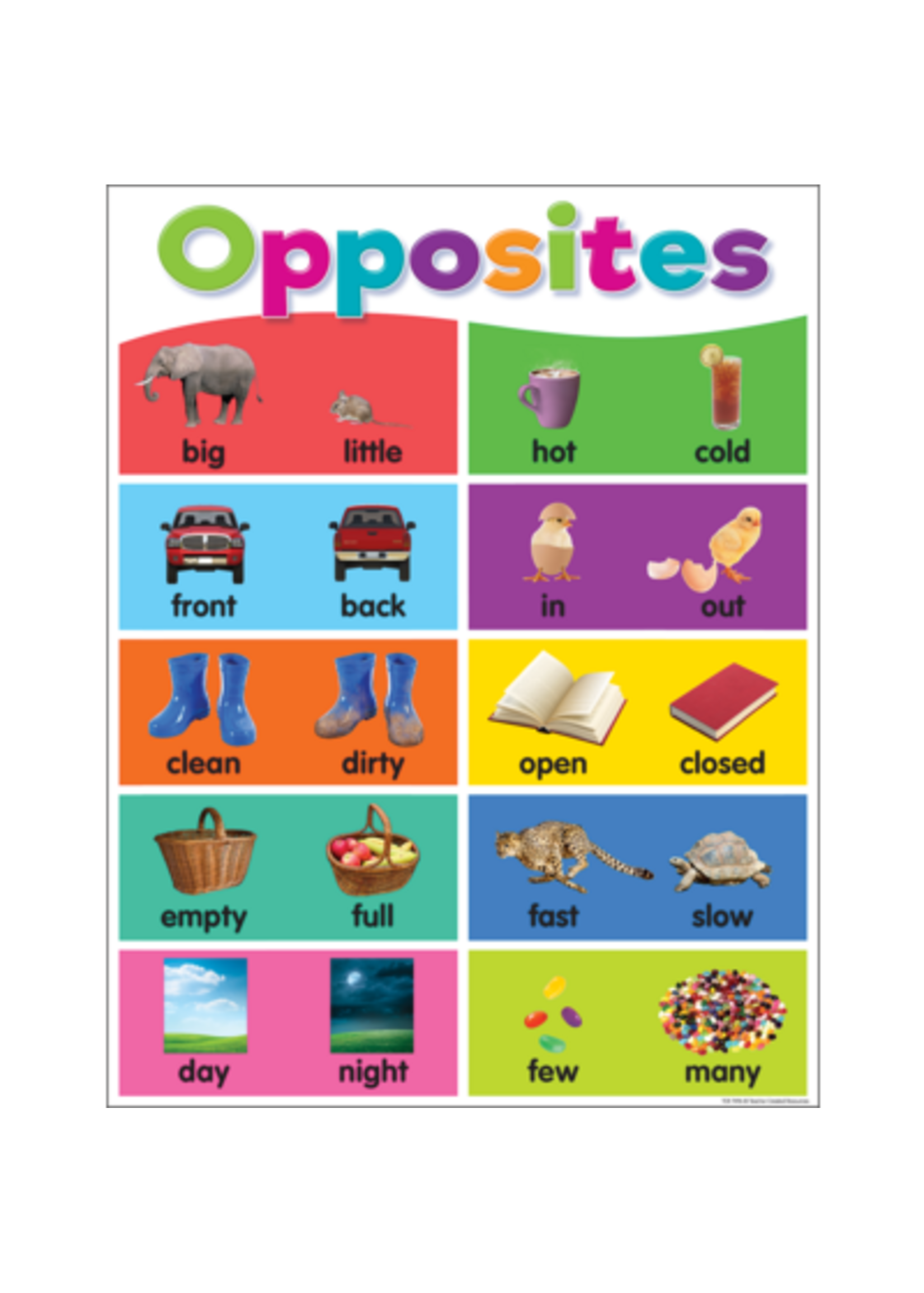 CHT OPPOSITES - Educational Outfitters