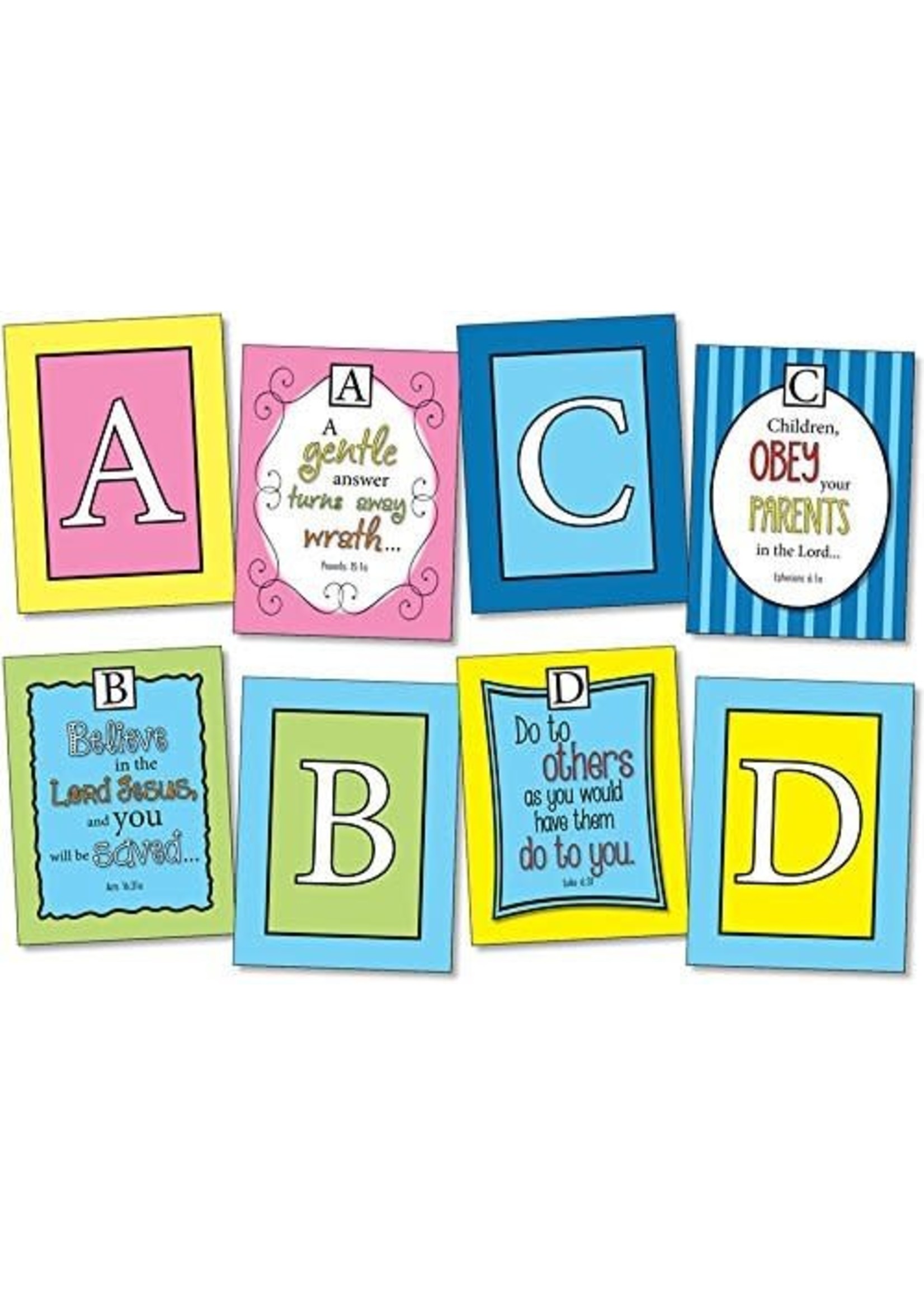 CARDS BIBLE VERSE ABC - Educational Outfitters