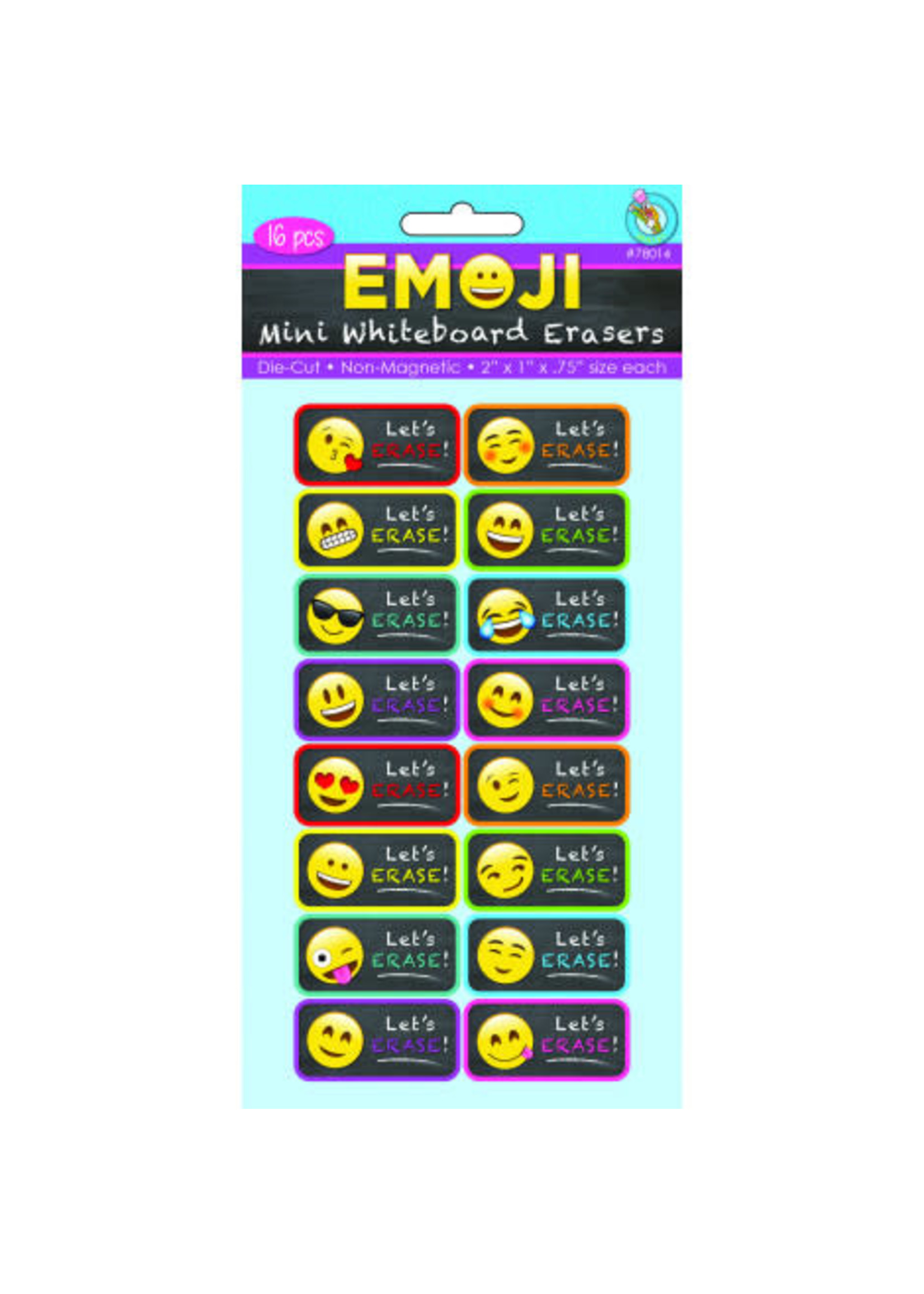 WHITEBOARD ERASER EMOJIS - Educational Outfitters