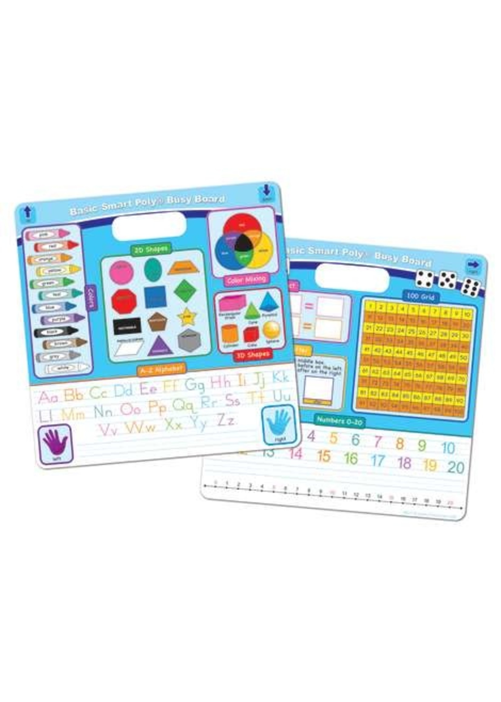 SMART POLY ACTIVITY BOARD EDUCATIONAL BASICS COMBO - Educational Outfitters