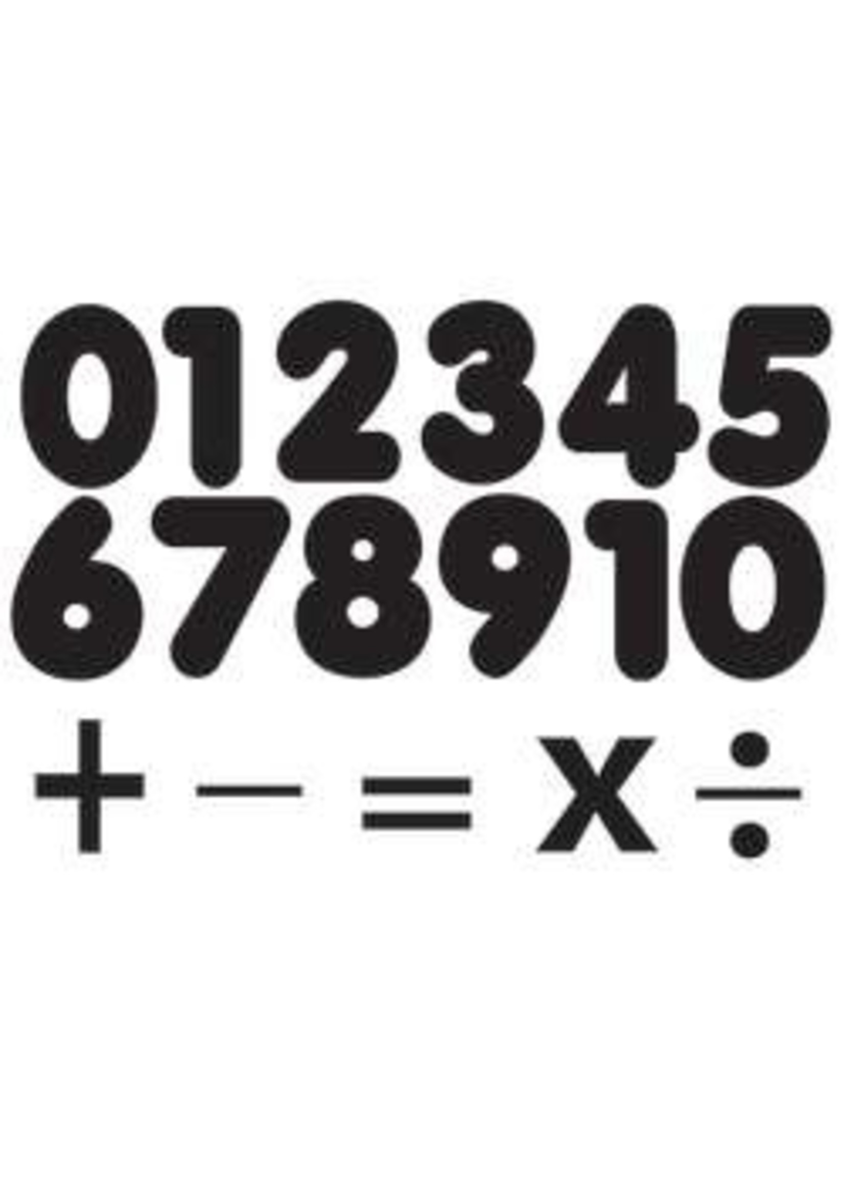 MAG NUMBER SET BLACK - Educational Outfitters