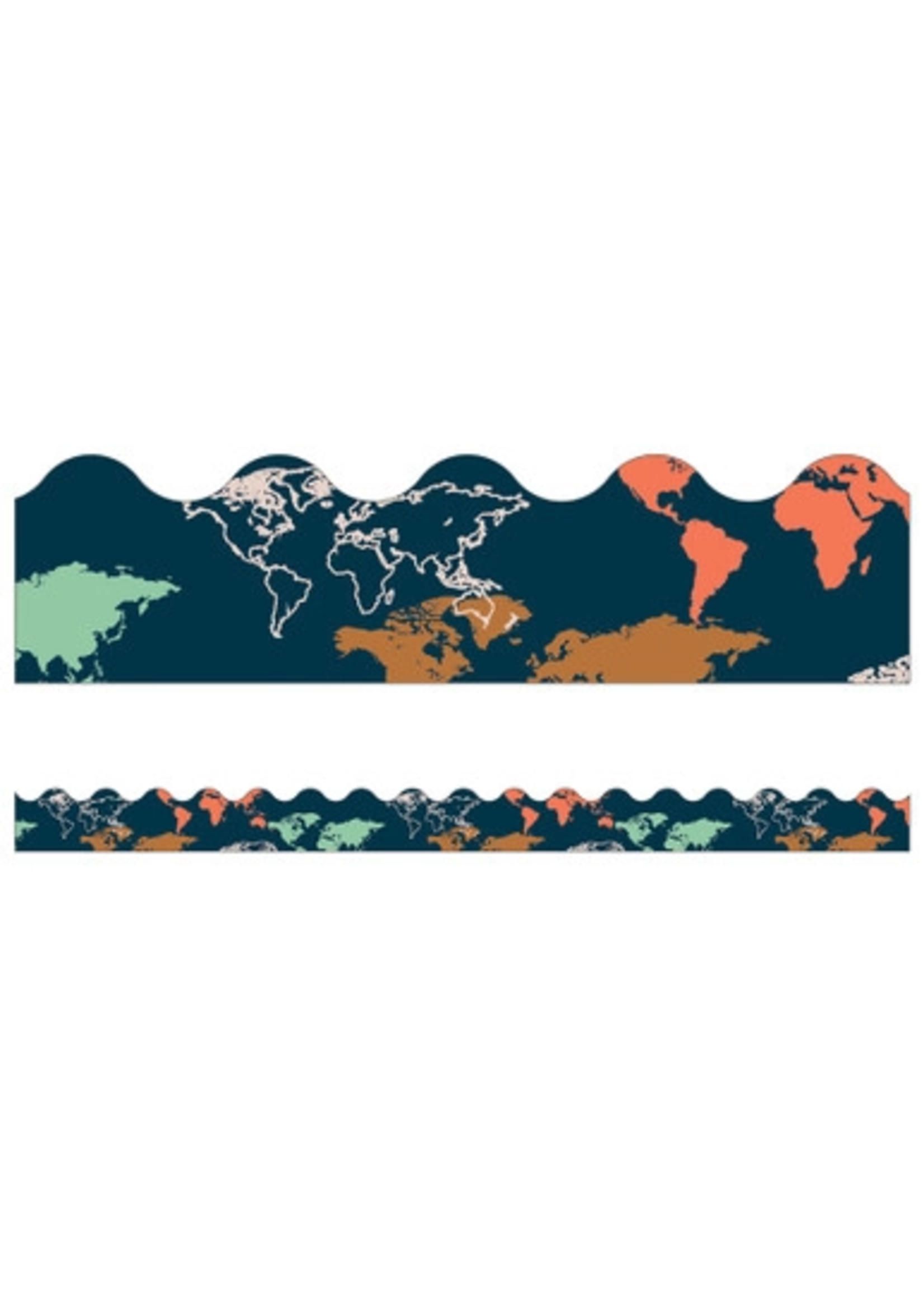 TRIM WORLD MAP - Educational Outfitters