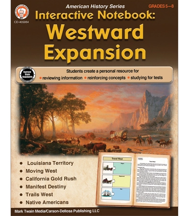 Interactive Notebook: Westward Expansion Resource Book Grade 5-8 ...
