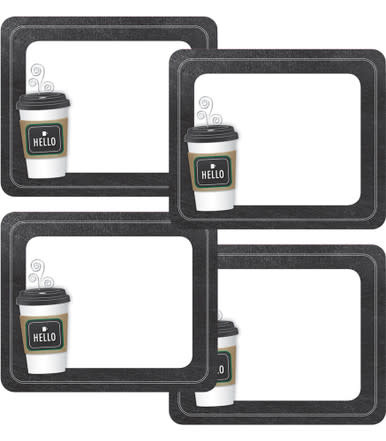 School Girl: Industrial Cafe Name Tags - Educational Outfitters