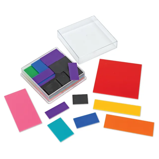 Rainbow Fraction Squares - Educational Outfitters