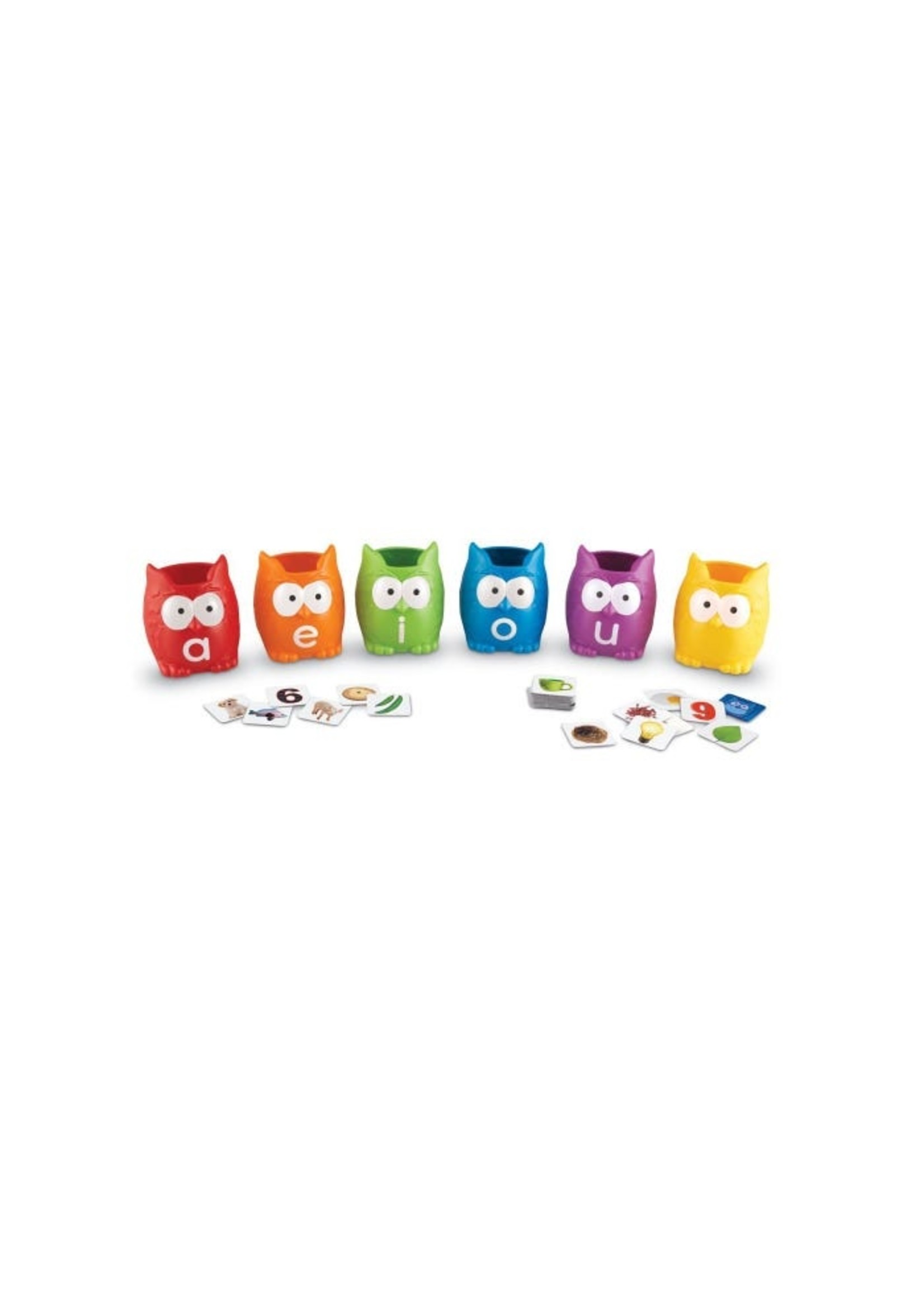 VOWEL OWLS SORTING SET - Educational Outfitters