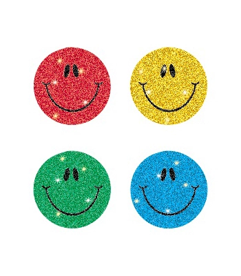 Smiley Faces, Multicolor Chart Seals - Educational Outfitters