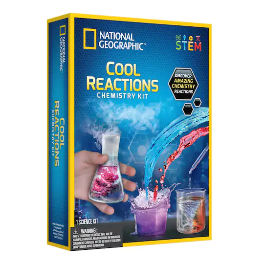 National Geographic Cool Reactions Chemistry Kit - Educational Outfitters
