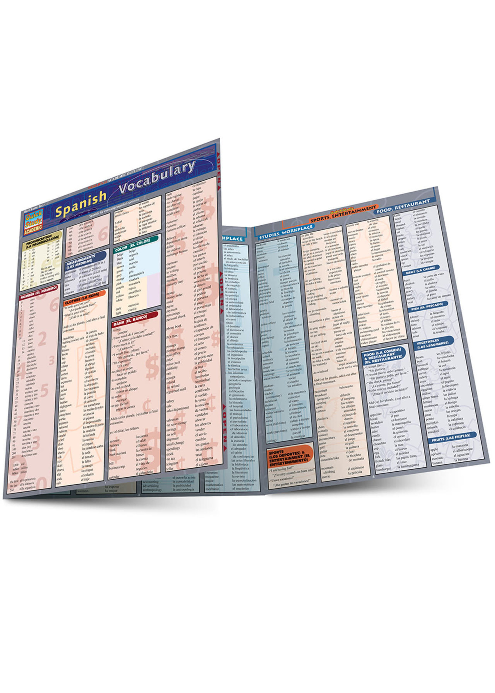 SPANISH VOCABULARY - Educational Outfitters