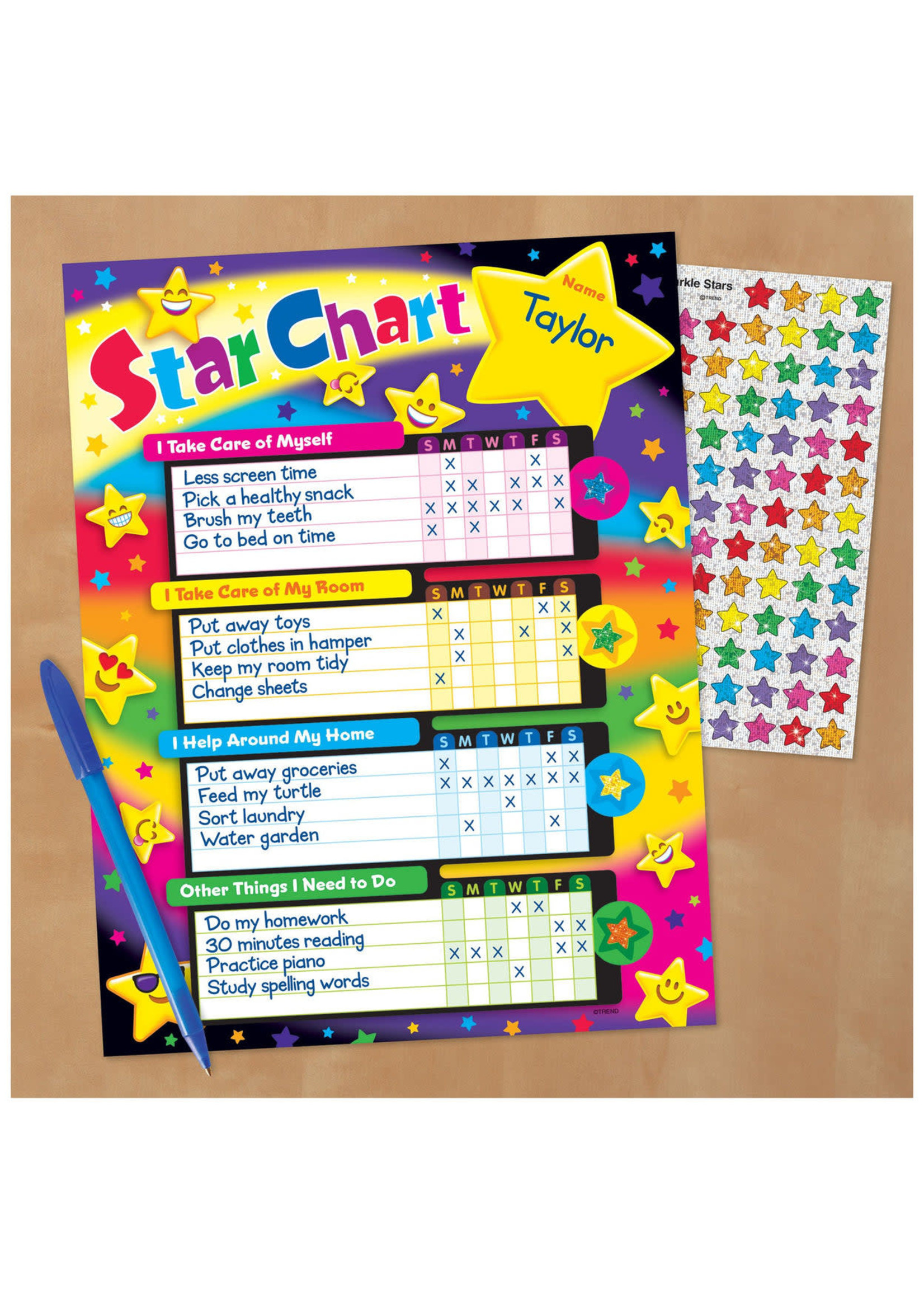 CHORE CHT EMOJI STARS - Educational Outfitters