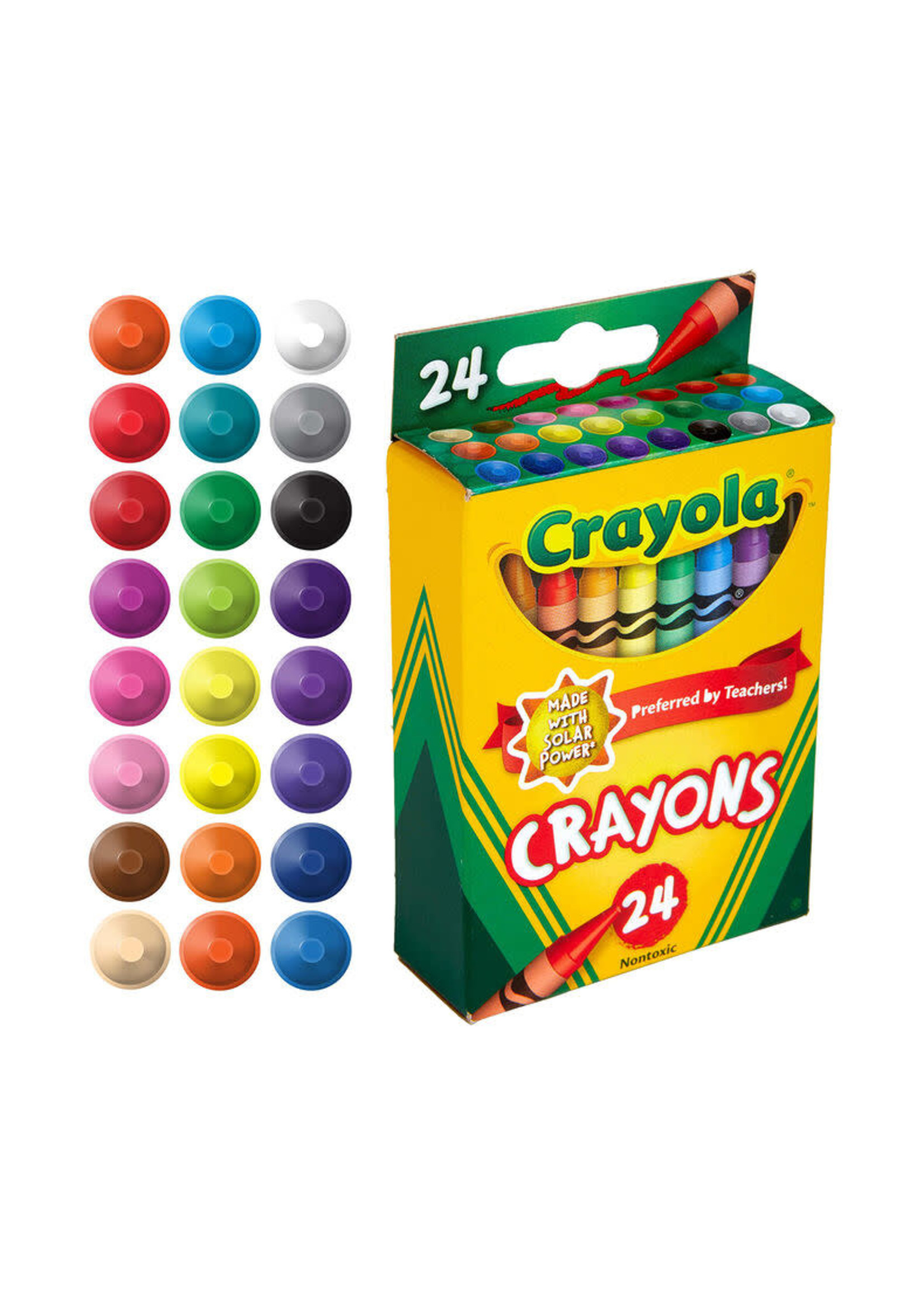 CRAYOLA CRAYONS 24 CT - Educational Outfitters