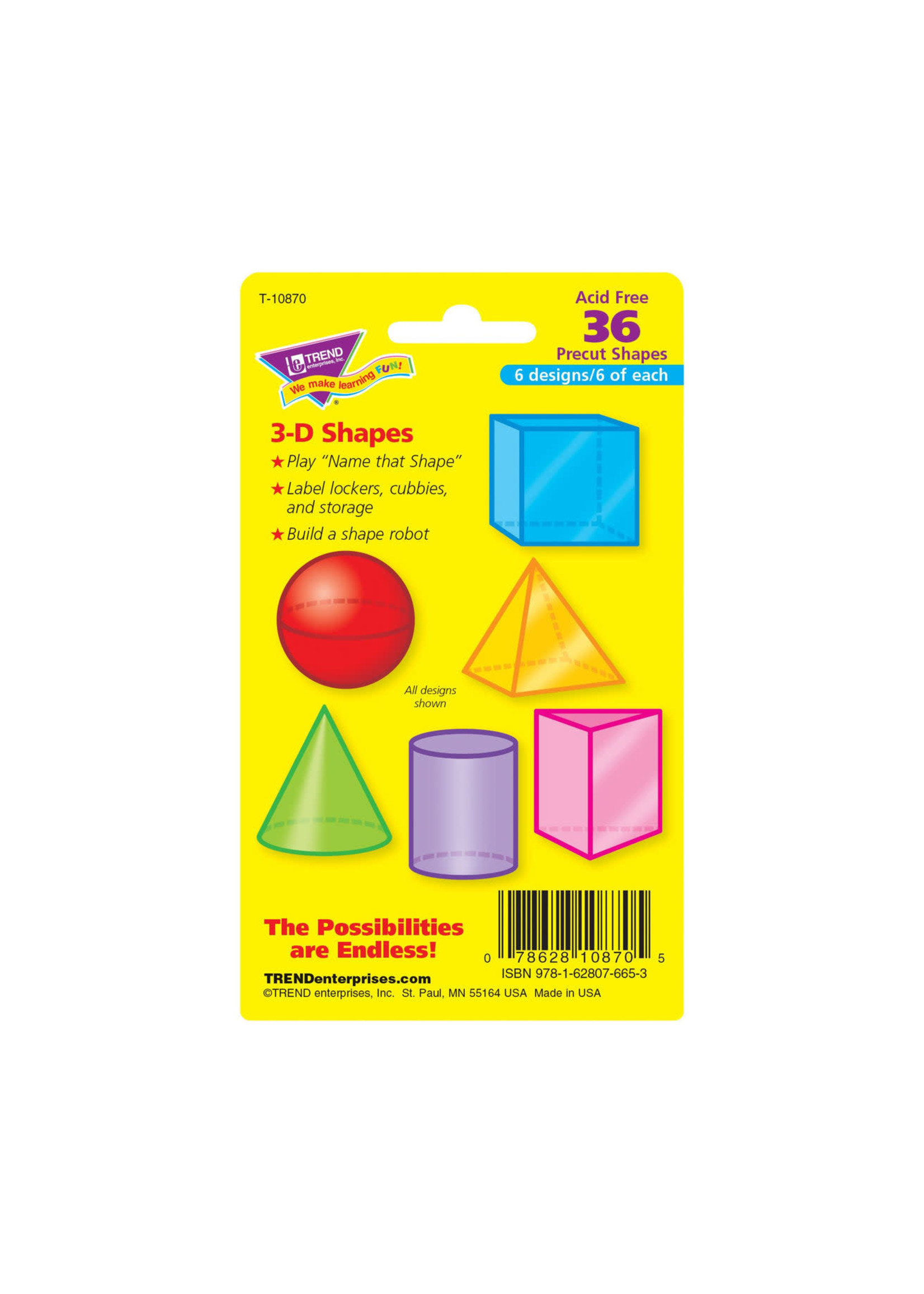 ACCENT 3D SHAPES MINI VARIETY - Educational Outfitters