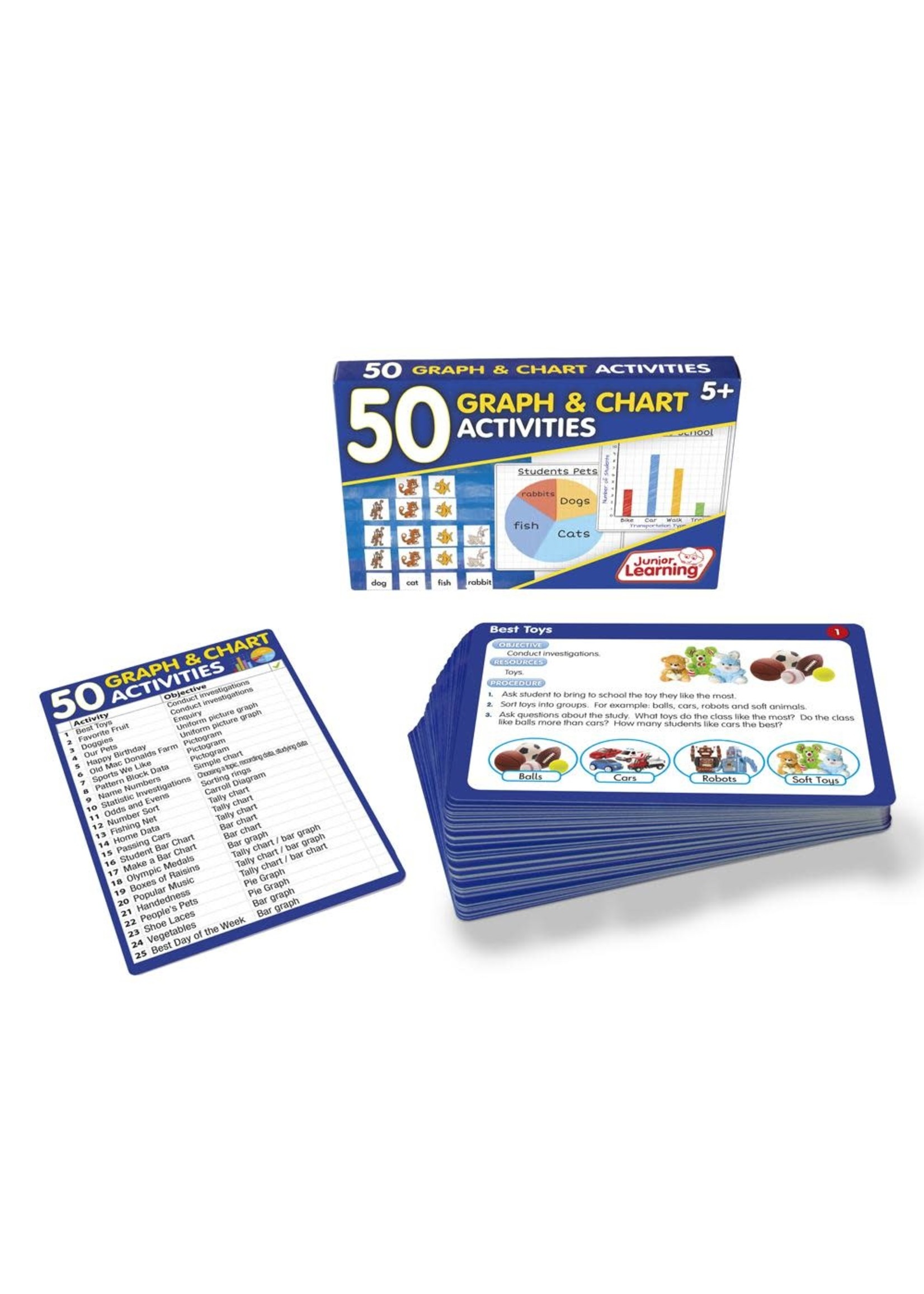 50 GRAPH & CHARTS ACTIVITIES - Educational Outfitters
