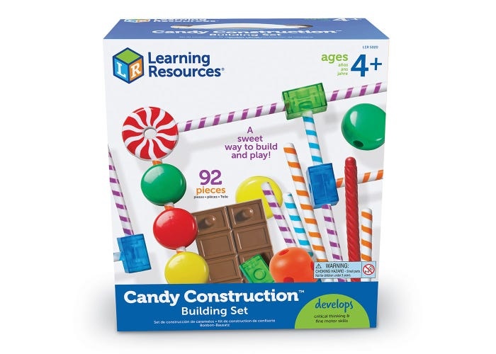 CANDY CONSTRUCTION BUILDING SET - Educational Outfitters