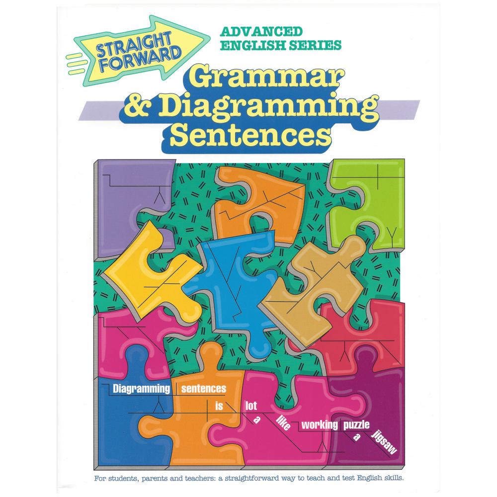 Grammar & Diagramming Sentences: Advanced Straight Forward English ...
