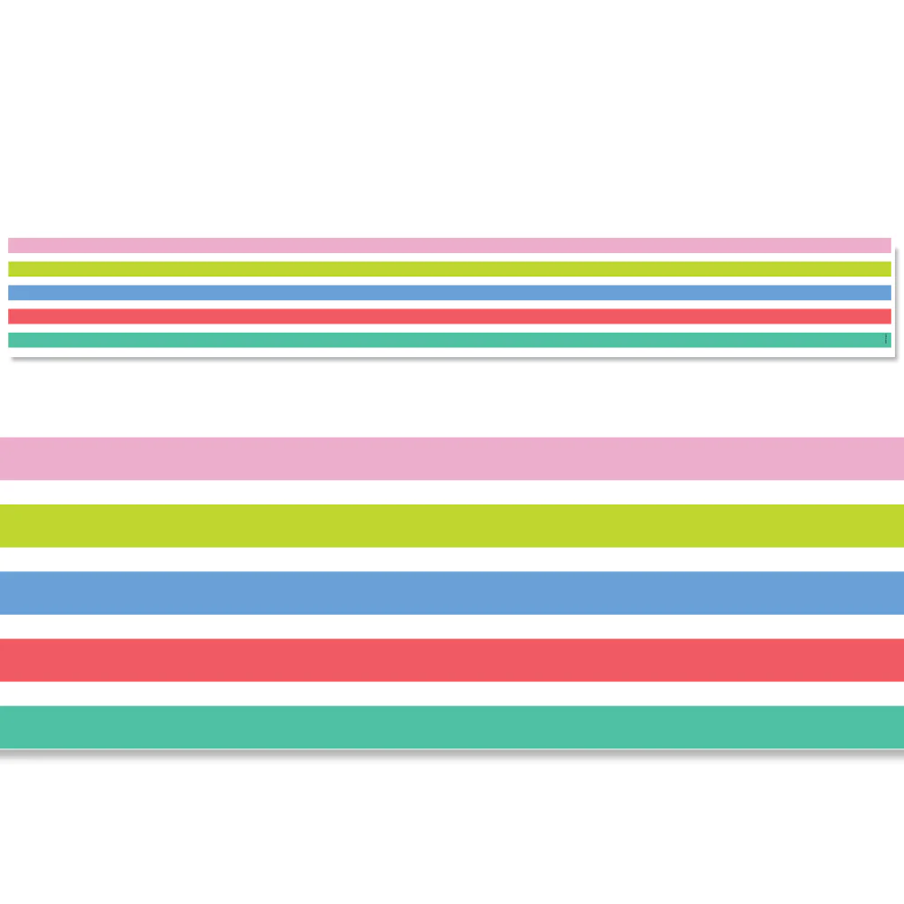 Rainbow Stripe Border