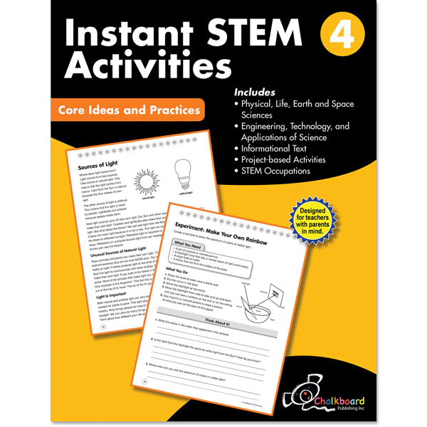 STEM Instant Activities Workbook, Grade 4 - Educational Outfitters