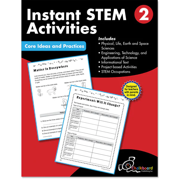 STEM Instant Activities Workbook, Grade 2 - Educational Outfitters
