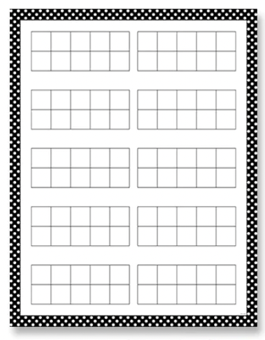 10 Frames Chart - Educational Outfitters