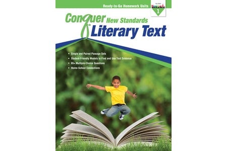 Conquer New Standards Literary Text Workbook Grade 1 - Educational ...