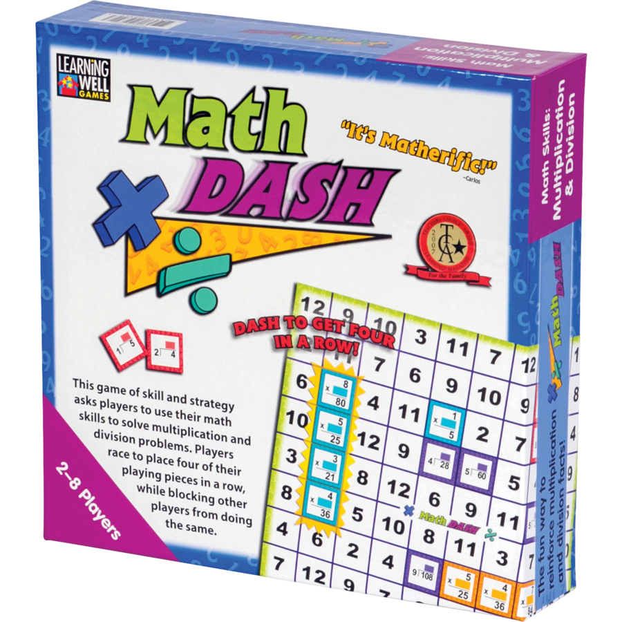 Math Dash Game: Multiplication/Division - Educational Outfitters