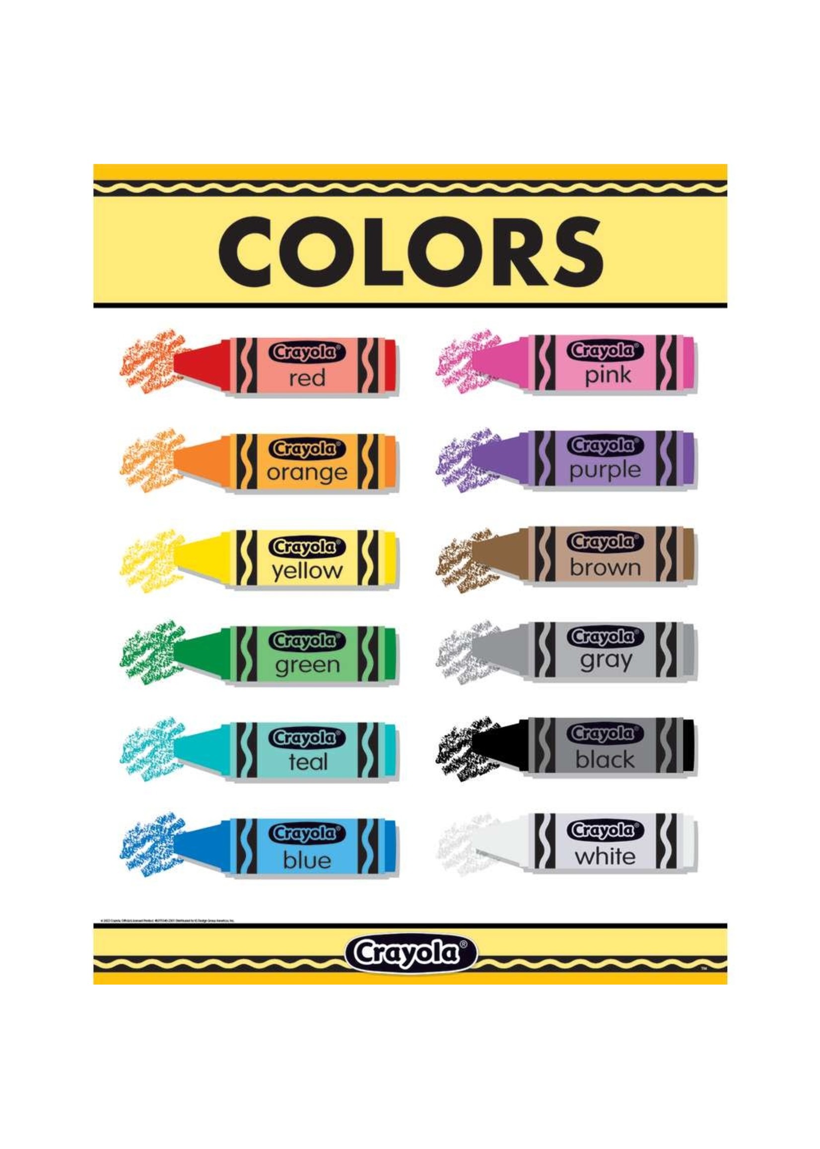 CHT CRAYOLA COLORS - Educational Outfitters