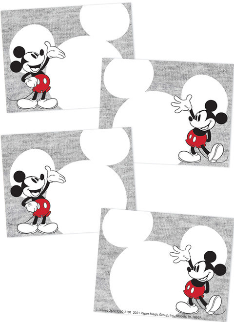 Mickey Mouse Throwback Name Tags - Educational Outfitters