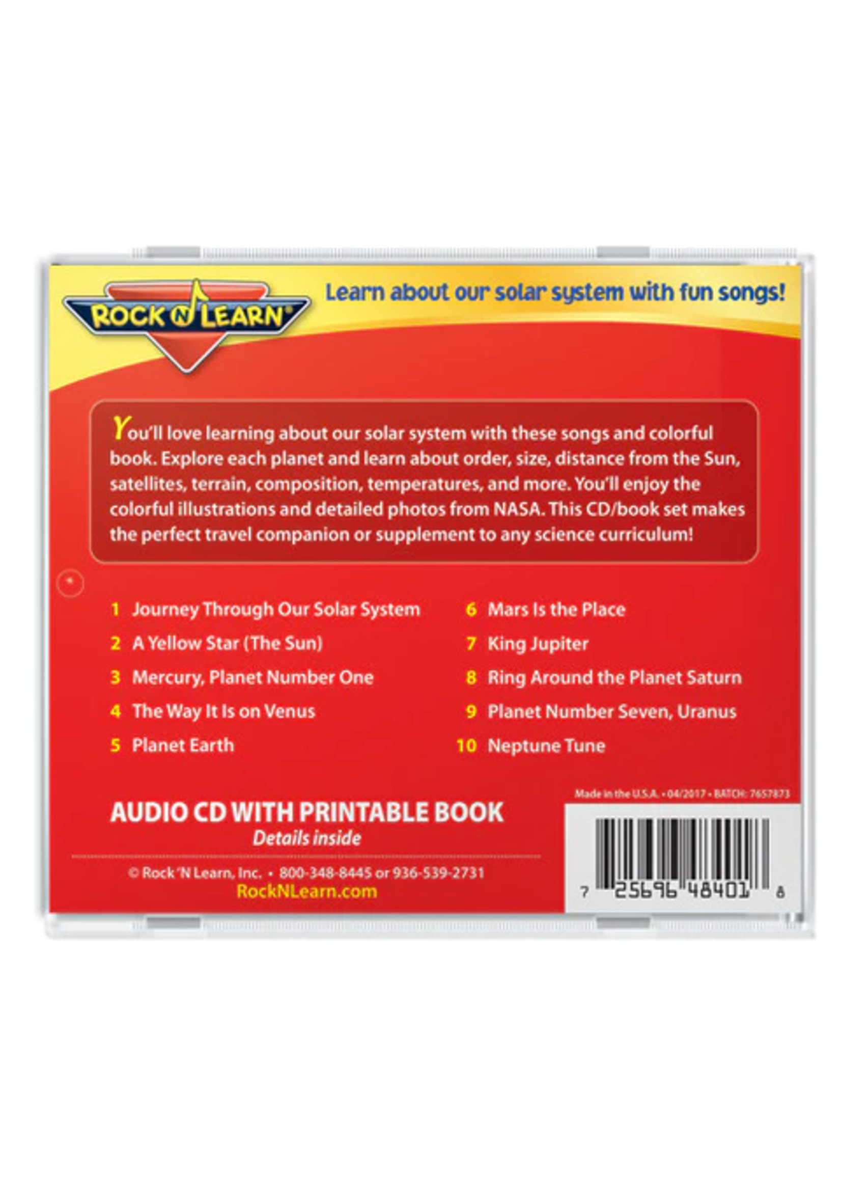 SOLAR SYSTEM CD - Educational Outfitters
