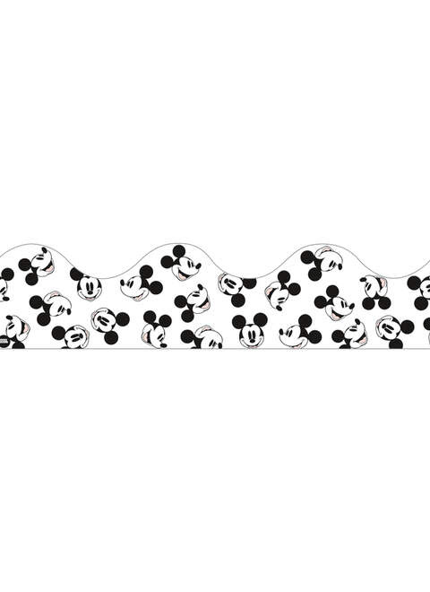 Throwback Tossed Mickeys Deco Trim Mickey Mouse - Educational Outfitters