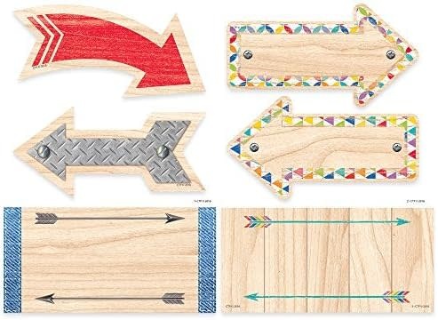Upcycle Style Arrows 6" Designer Cut-Outs - Educational Outfitters