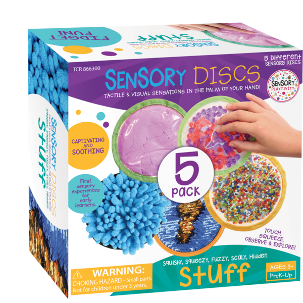 Sensory Playtivity Sensory Discs (Set of 5) - Educational Outfitters