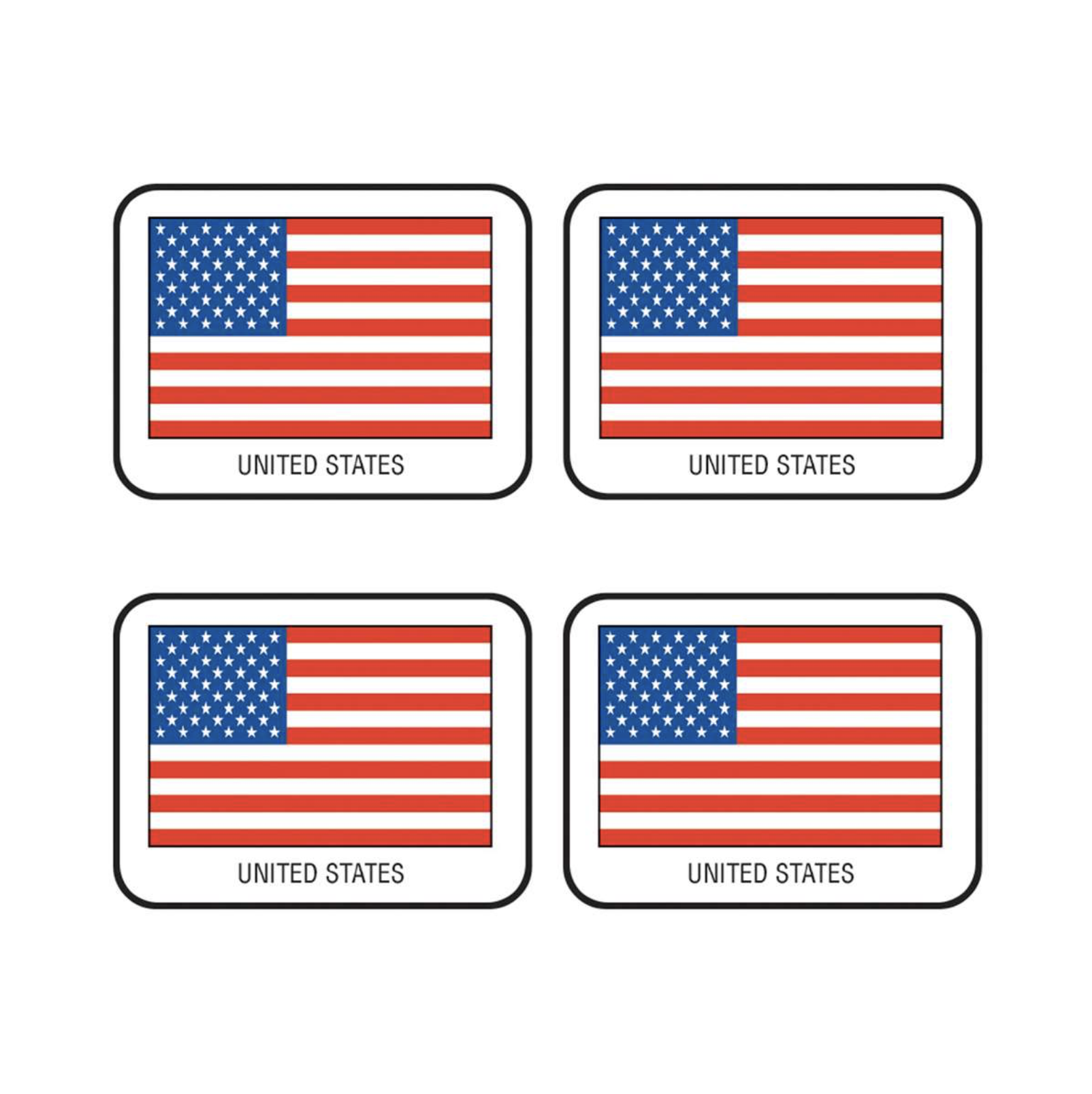 American Flag Stickers - Educational Outfitters