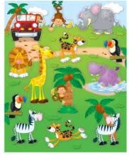 Jungle Safari Stickers - Educational Outfitters