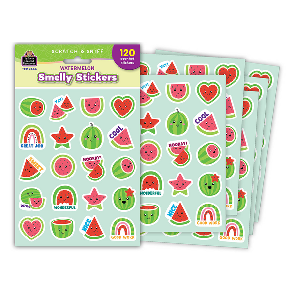 Watermelon Smelly Stickers - Educational Outfitters
