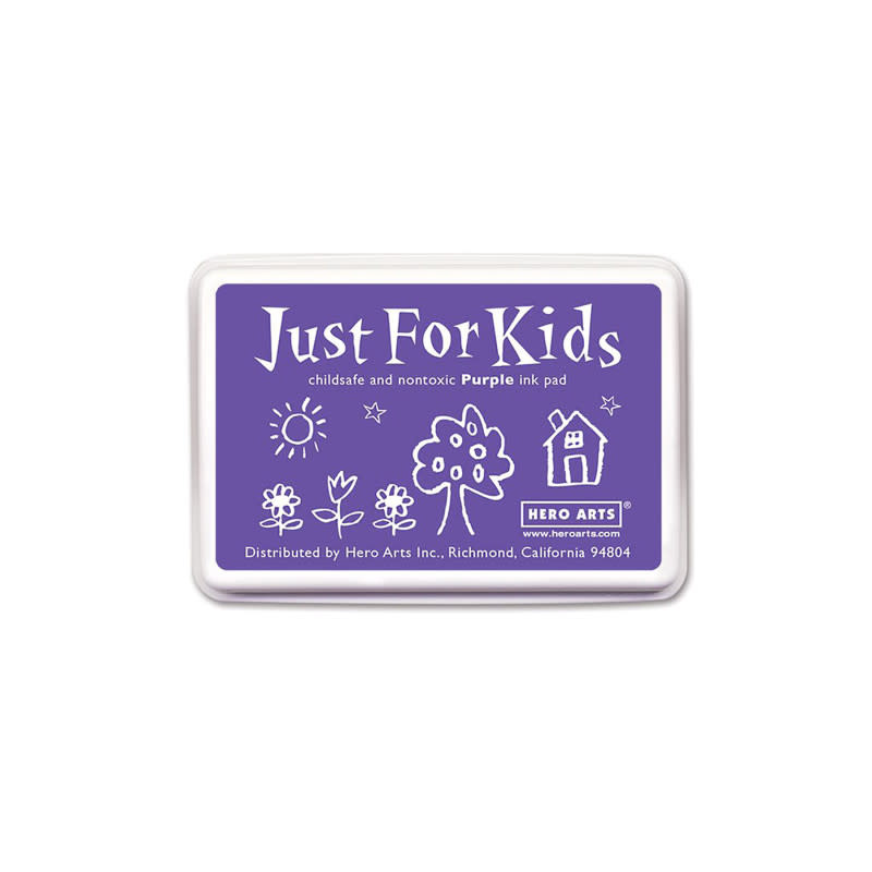 Just for Kids Purple Ink Pad - Educational Outfitters