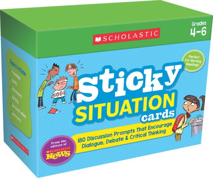 Sticky Situation Cards Grades 4-6 - Educational Outfitters