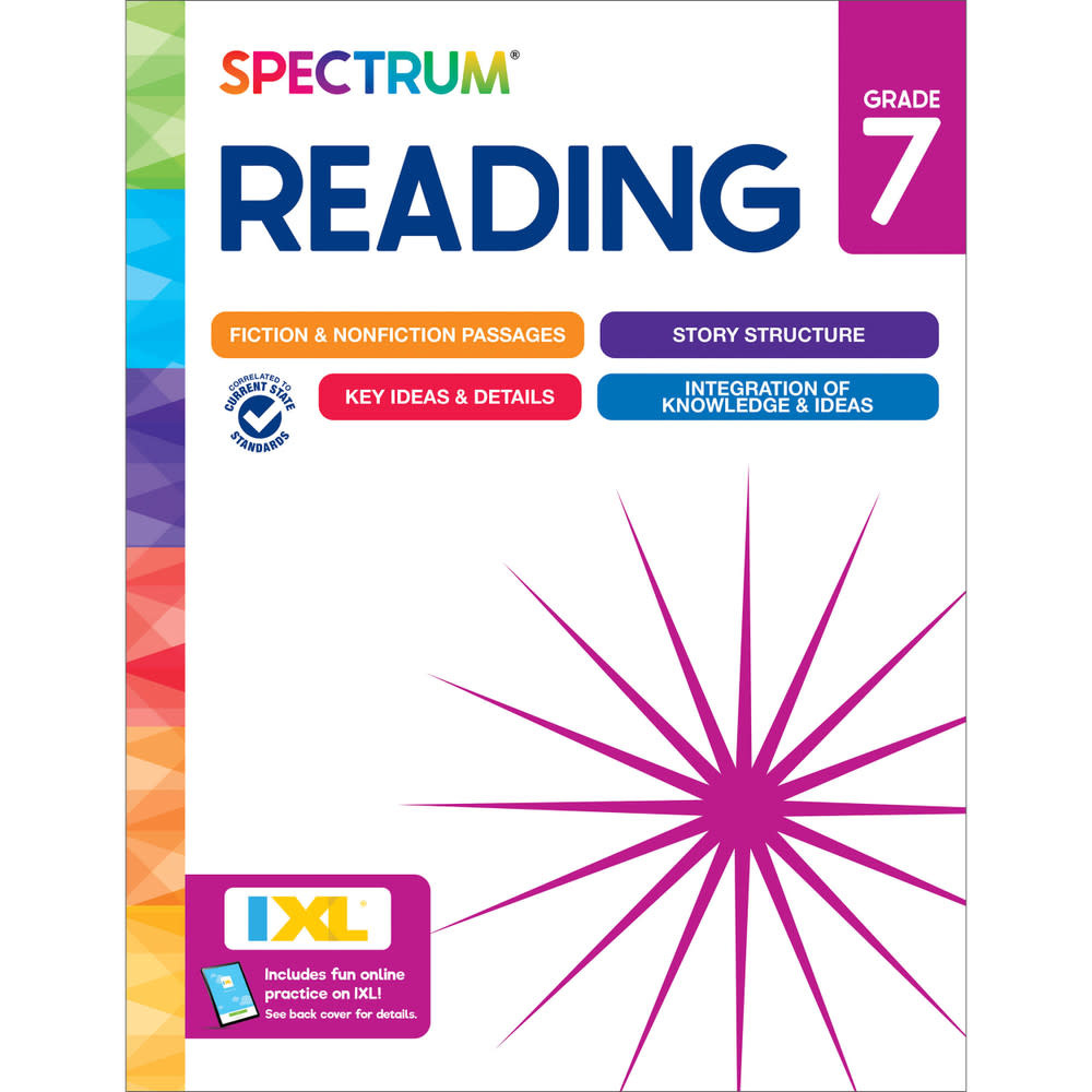 Spectrum Reading Workbook Grade 7 - Educational Outfitters