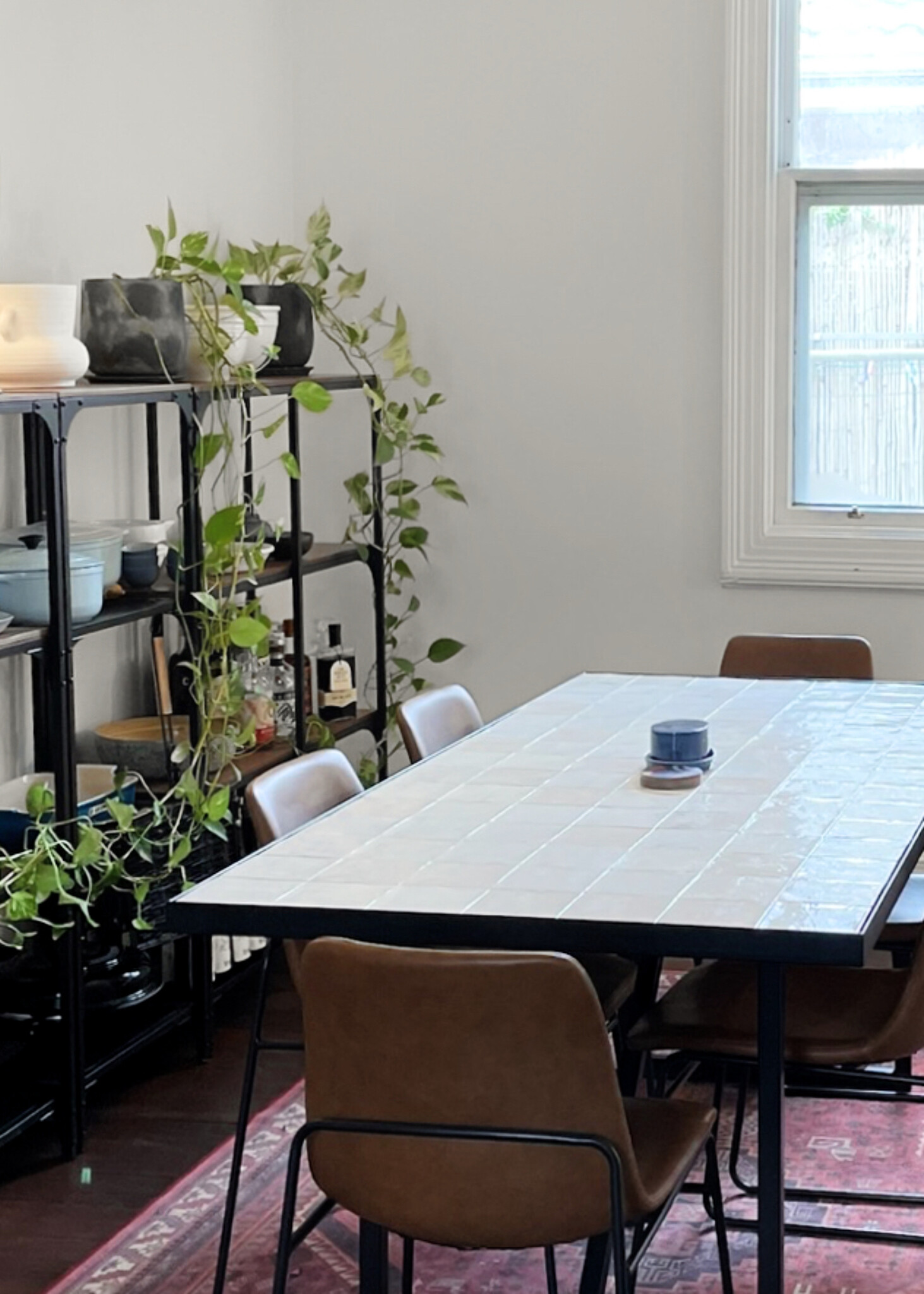 Tiled Dining Table - Angove Street Collective