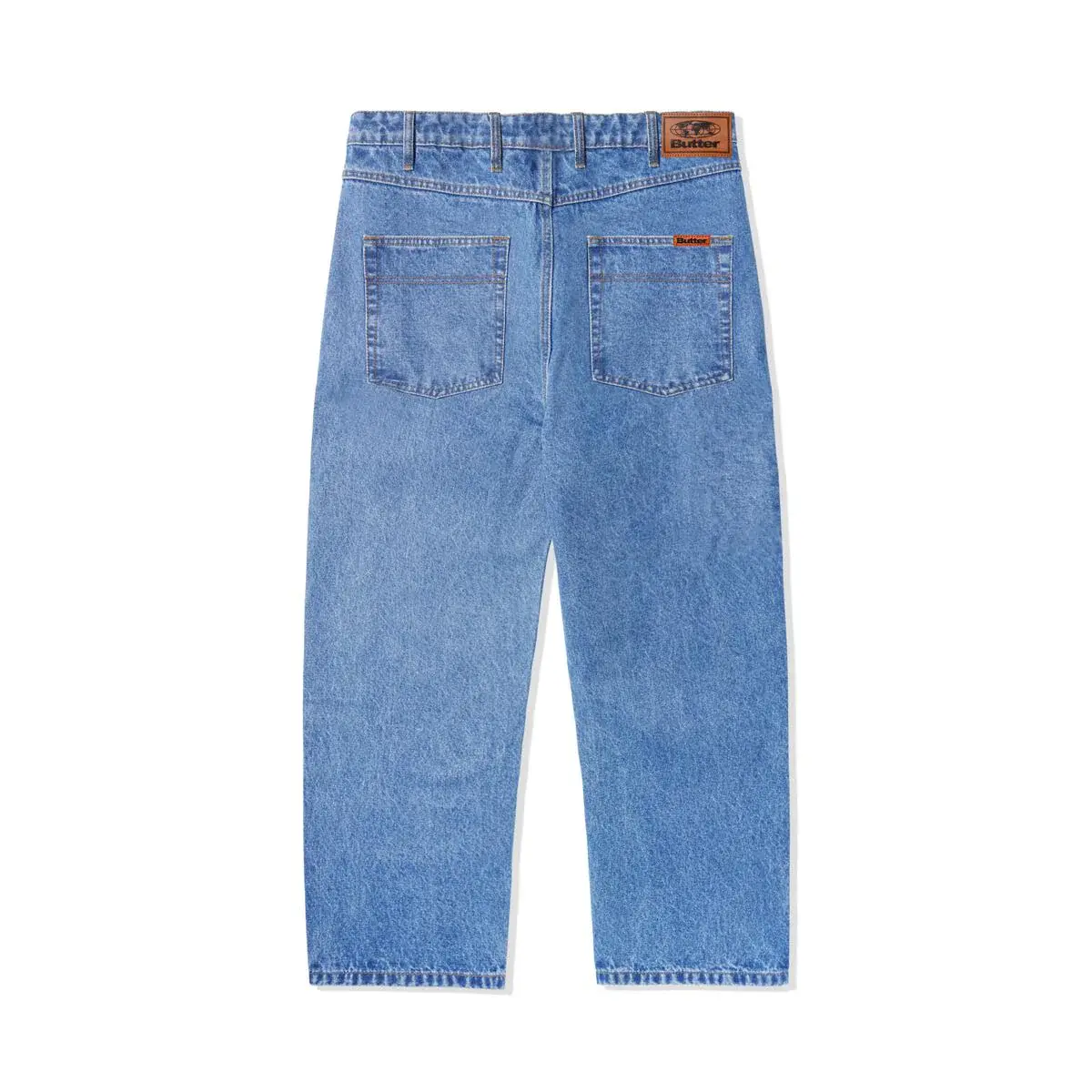 Pants-Butter-Relaxed Denim-Washed Indigo - Faces skateshop