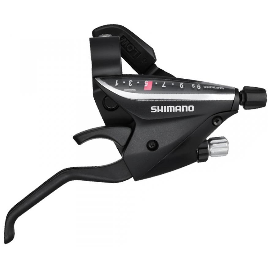 Shimano 9spd EF65 Rear Combo Shifter w/ V-Brake Lever - Rebec and Kroes ...