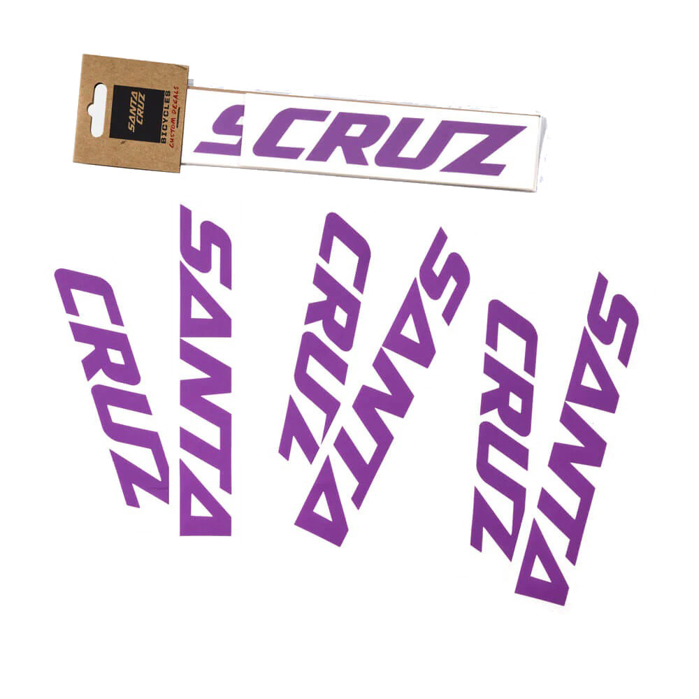 Santa Cruz Downtube Decal - Rebec and Kroes Cycle & Sport