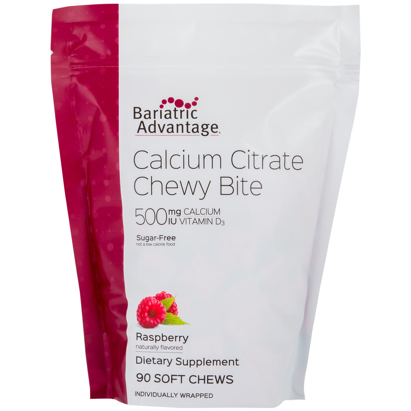 Calcium Chewy- Raspberry - Grand Health Partners Store