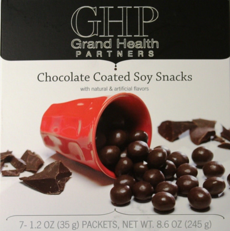 Chocolate Covered Soy Puffs - Grand Health Partners Store