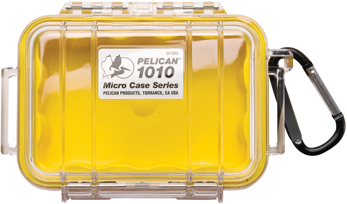 Pelican 1010 Micro case yellow - Trekkers Outdoor Ltd.