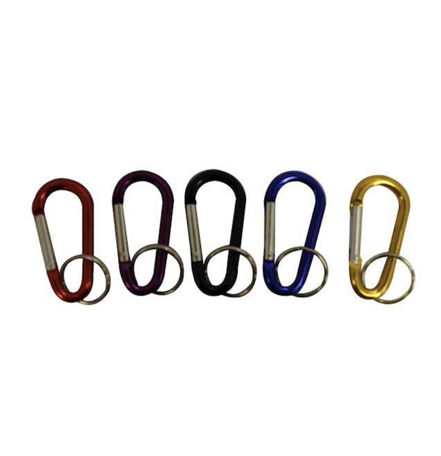 Dynaline 1/4" Aluminum Carabiner, assorted colours - Trekkers Outdoor Ltd.
