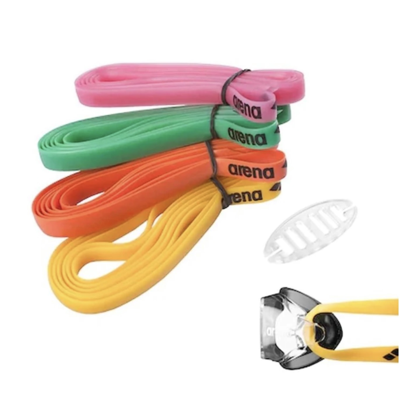 Arena Racing Goggle Silicone Strap Kit, Multi-colour - Trekkers Outdoor ...