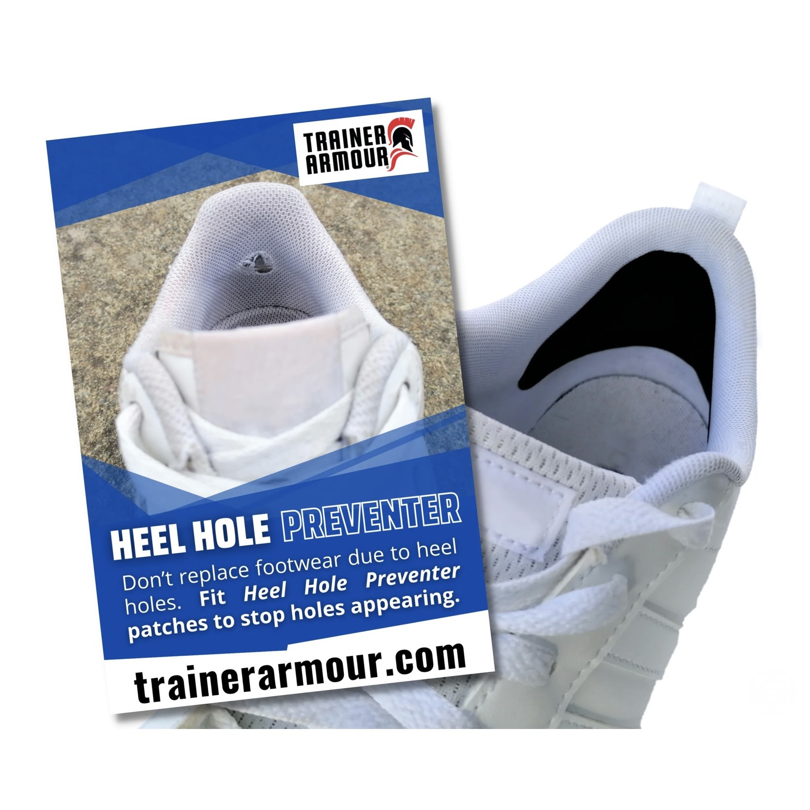 Trainer Armour Heel Hole Preventer - Trekkers Outdoor Ltd.