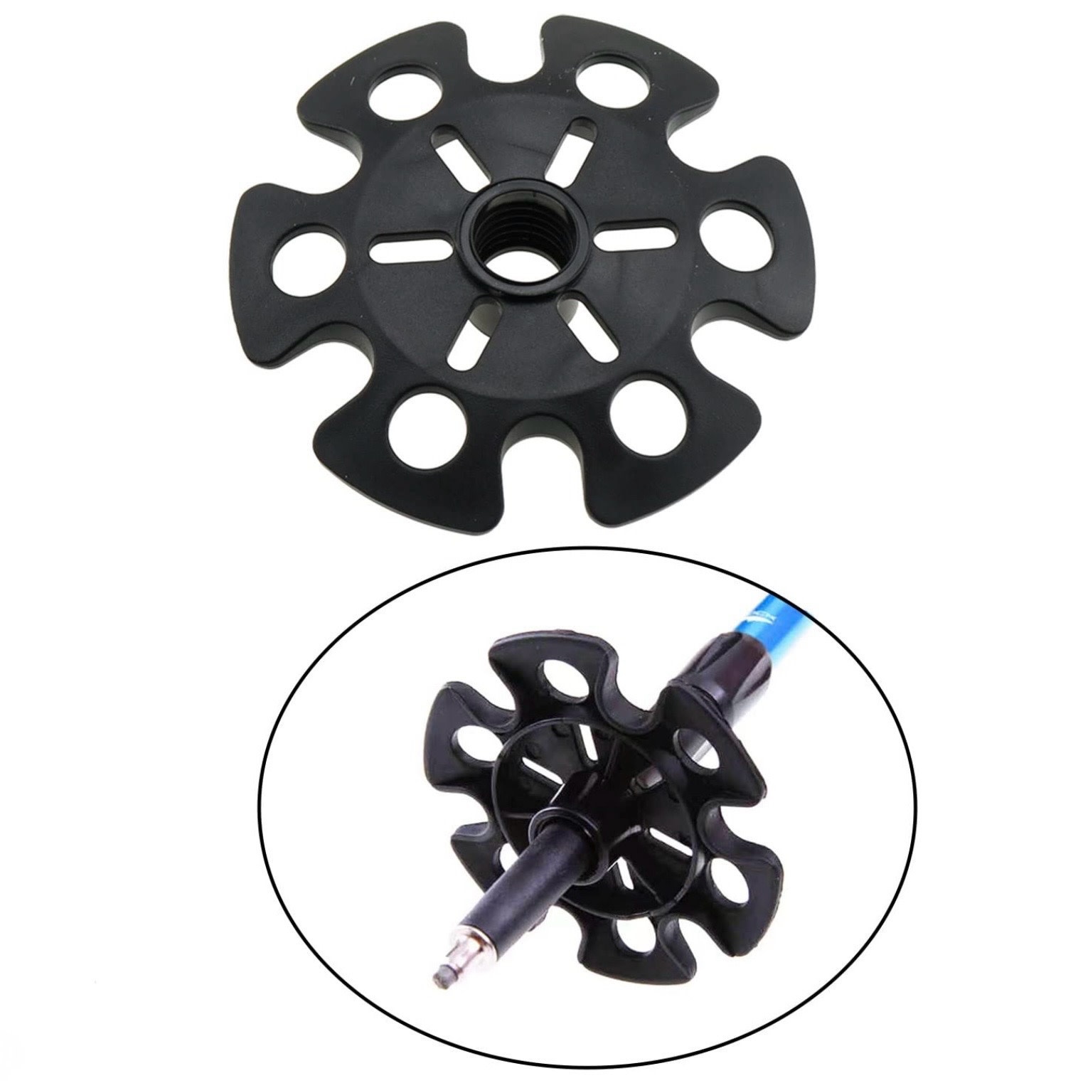 TOL Gear, Universal Trekking Pole Snow Basket, Pair - Trekkers Outdoor Ltd.