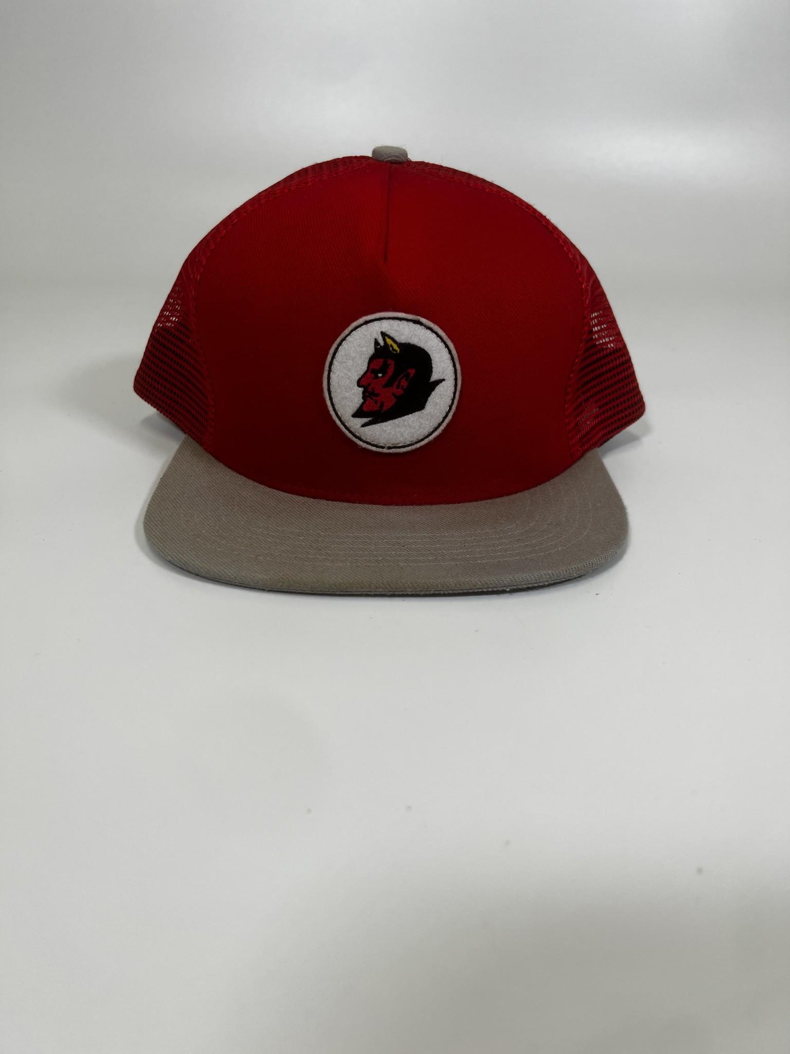 Pre Owned Supreme Red Devil Hat G/M - Bring It Back LLC