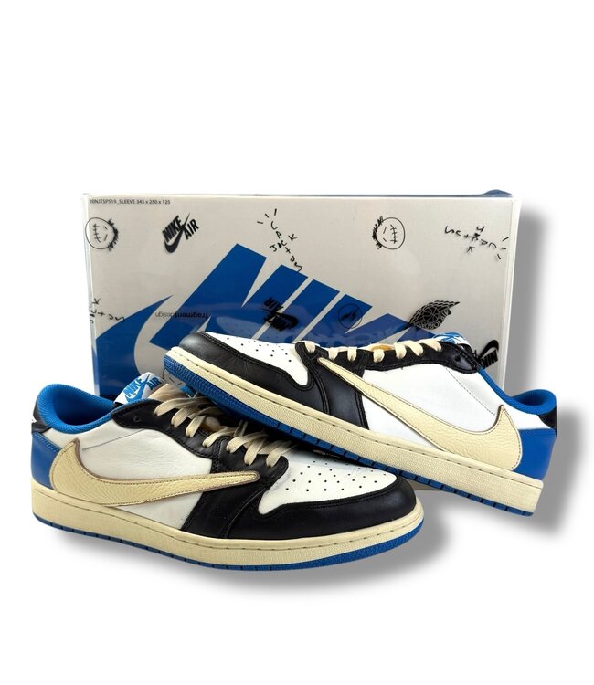 (Pre-Owned) Jordan 1 Low Travis Scott Fragment M/S 13 - Bring It Back LLC